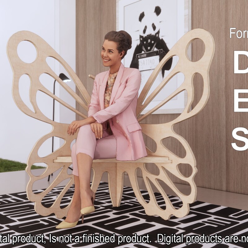 Butterfly Bench - Etsy