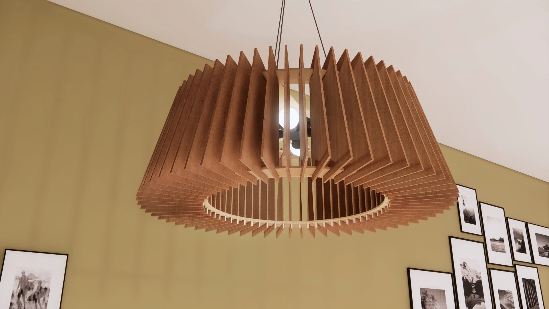 Parametric Lamp DXF File Cnc Cut/plywood Lamp/custom Furniture - Etsy