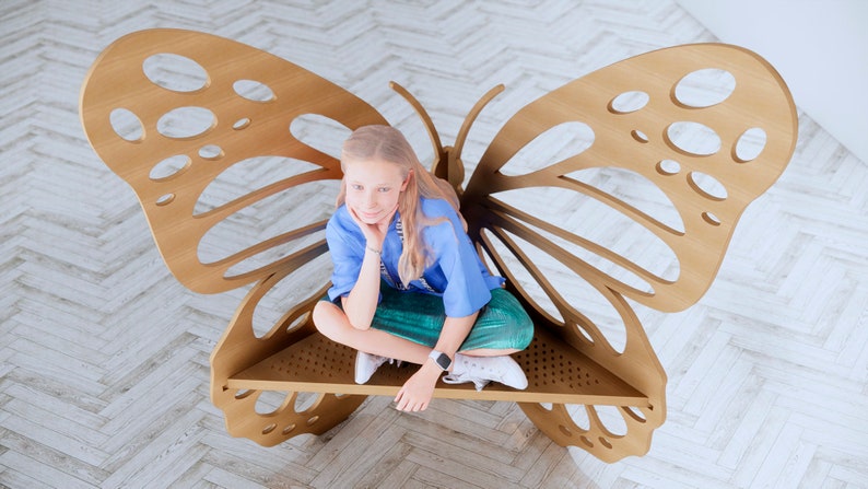 Plywood Furniture CNC Files Butterfly Chair Cnc DXF File - Etsy