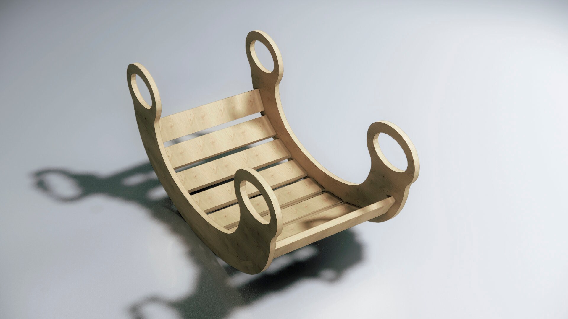 Plywood Rocking Chair Forchildren for Cnc Laser Cut/custom - Etsy