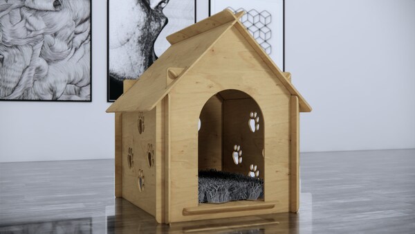 Dog House SVG / DXF Files for Cnc Router, Laser Cutting and Plasma Cut ...