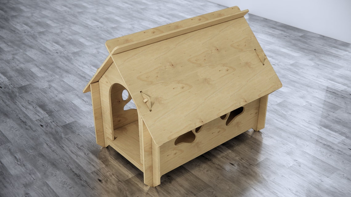 Dog Kennel 10 DXF File Cnc Cut/plywood Pet House/custom - Etsy