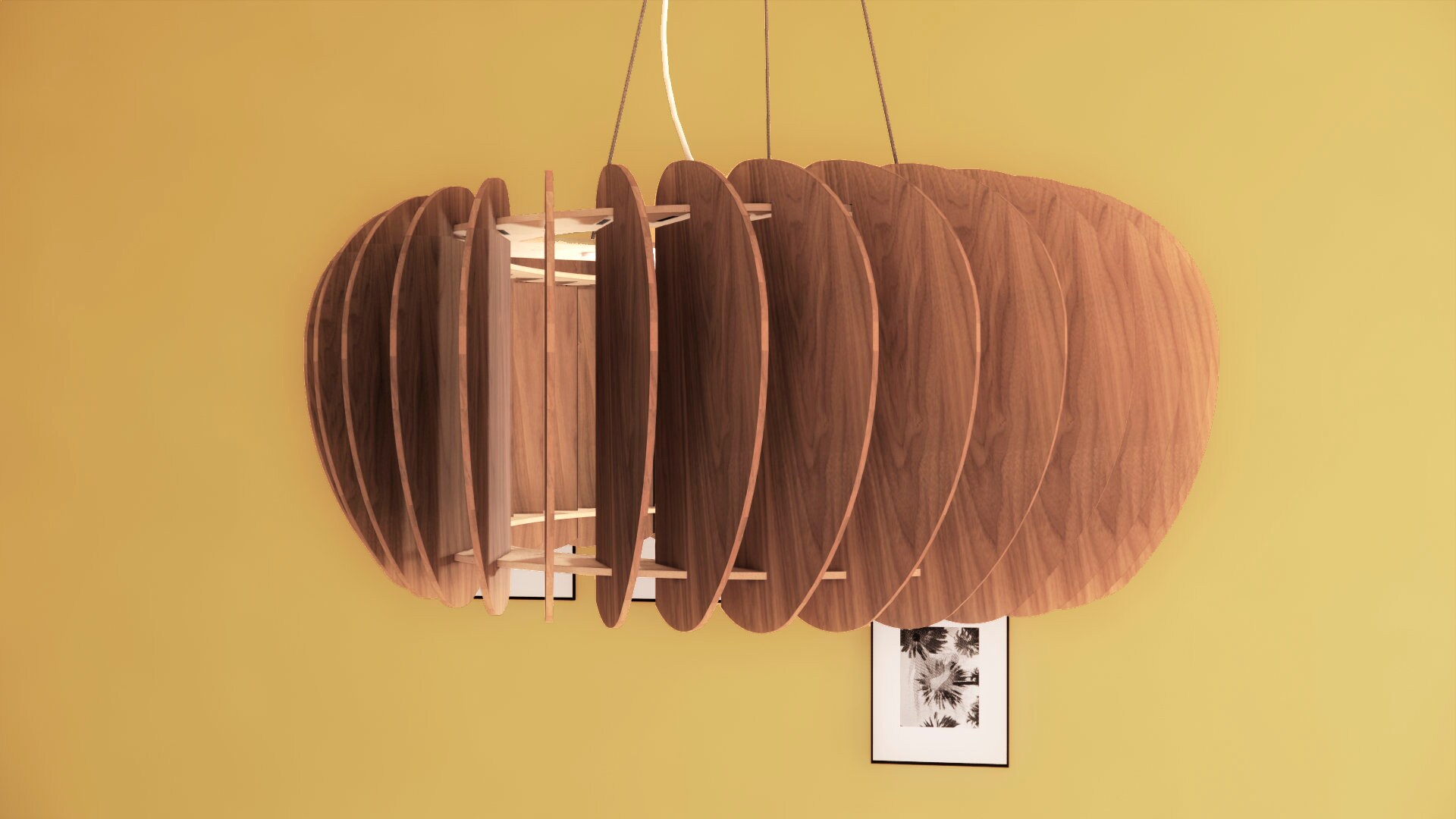 Parametric Lamp DXF File Cnc Cut/plywood Lamp/custom Furniture - Etsy