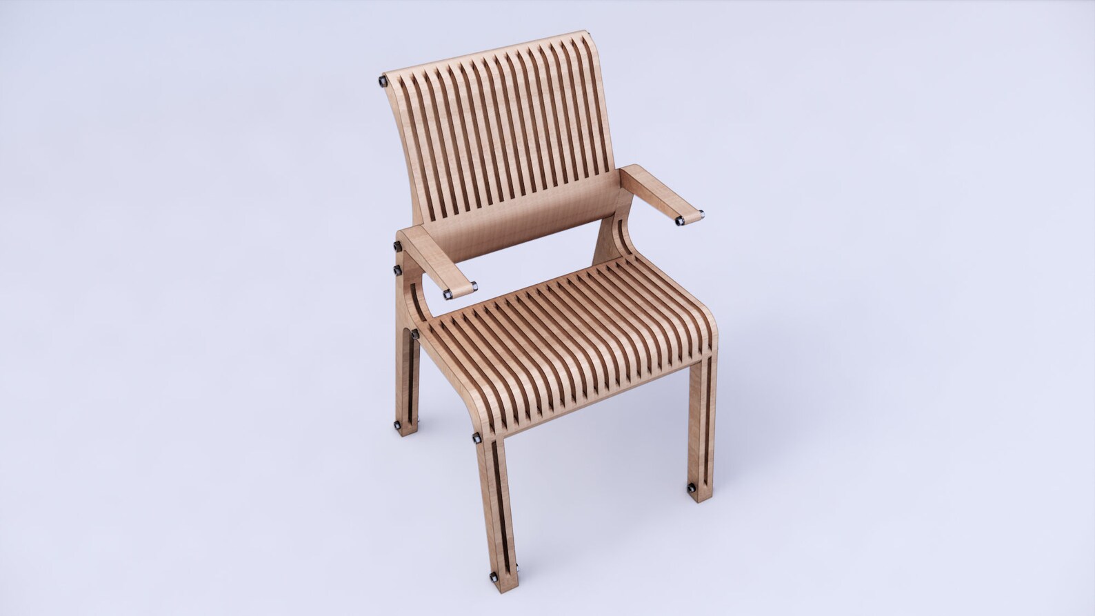 Parametric Wooden Chair Cnc Plan Chair Cnc Cutting Files - Etsy
