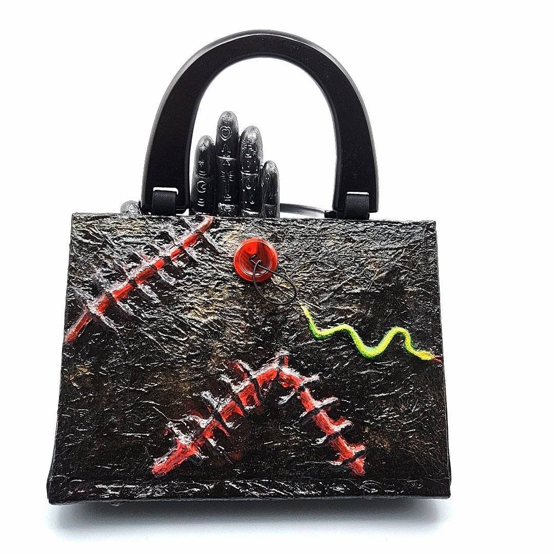 Unmasked Recycled Book Cover Handbag Purse, Reclaimed Book, Book Purse ...