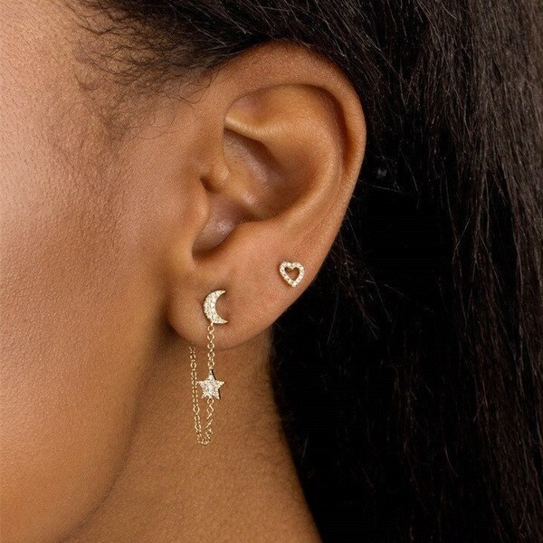 Celestial Earrings - Etsy