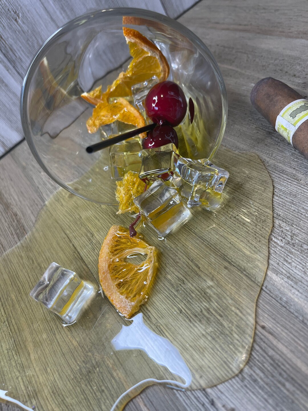 Old Fashion Fake Drink Spill - Etsy