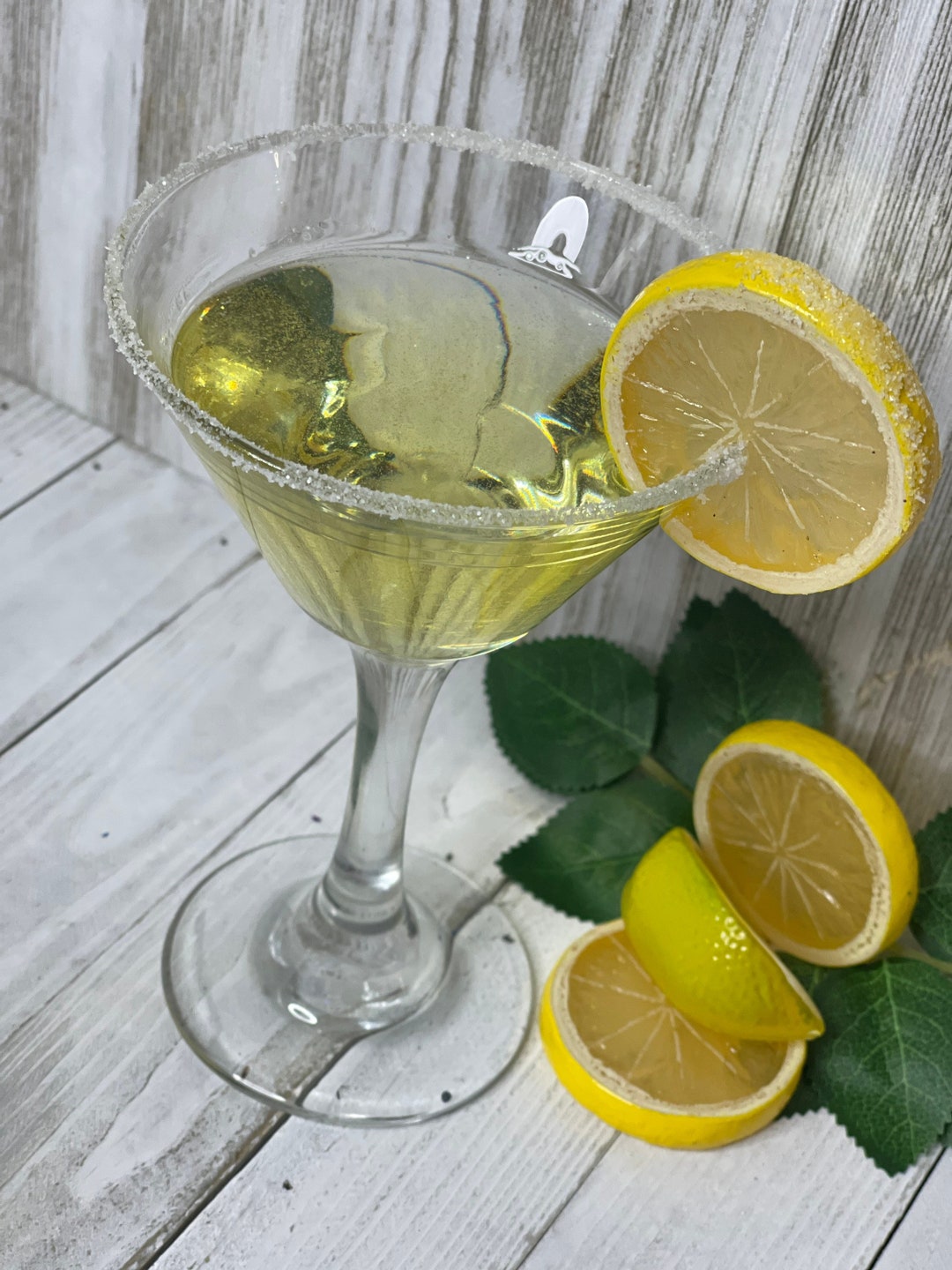 FAKE RESIN DRINKS, Resin Lemmon Drop, Resin Cocktail, Artificial Epoxy ...