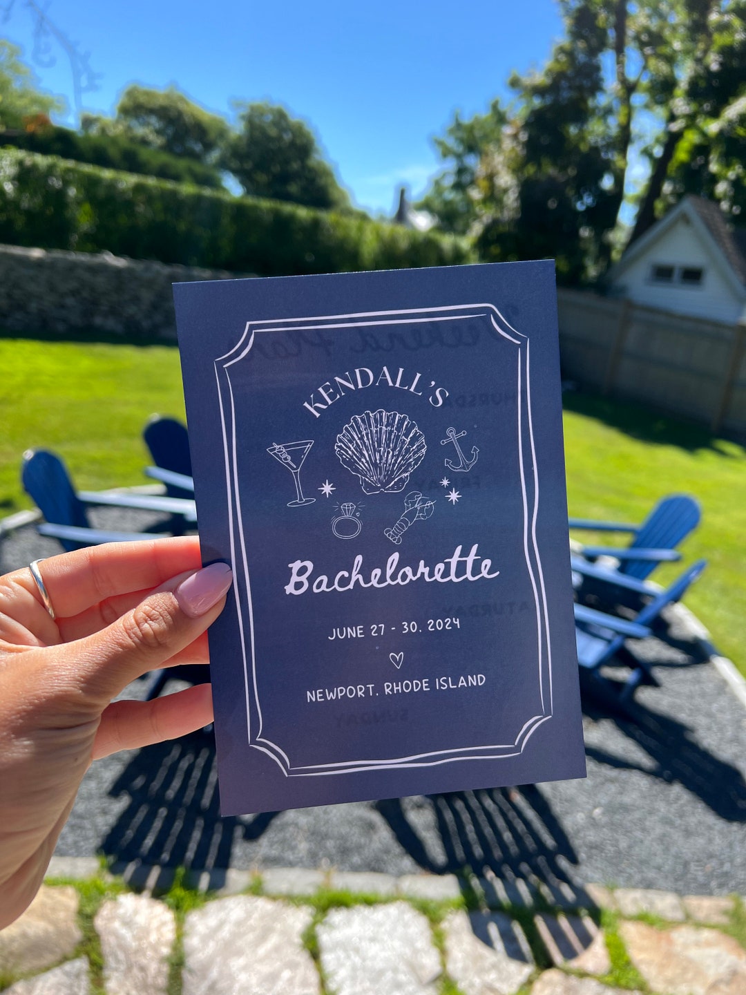 East Coast Coastal Grandma Bachelorette Itinerary Template | Bach ...