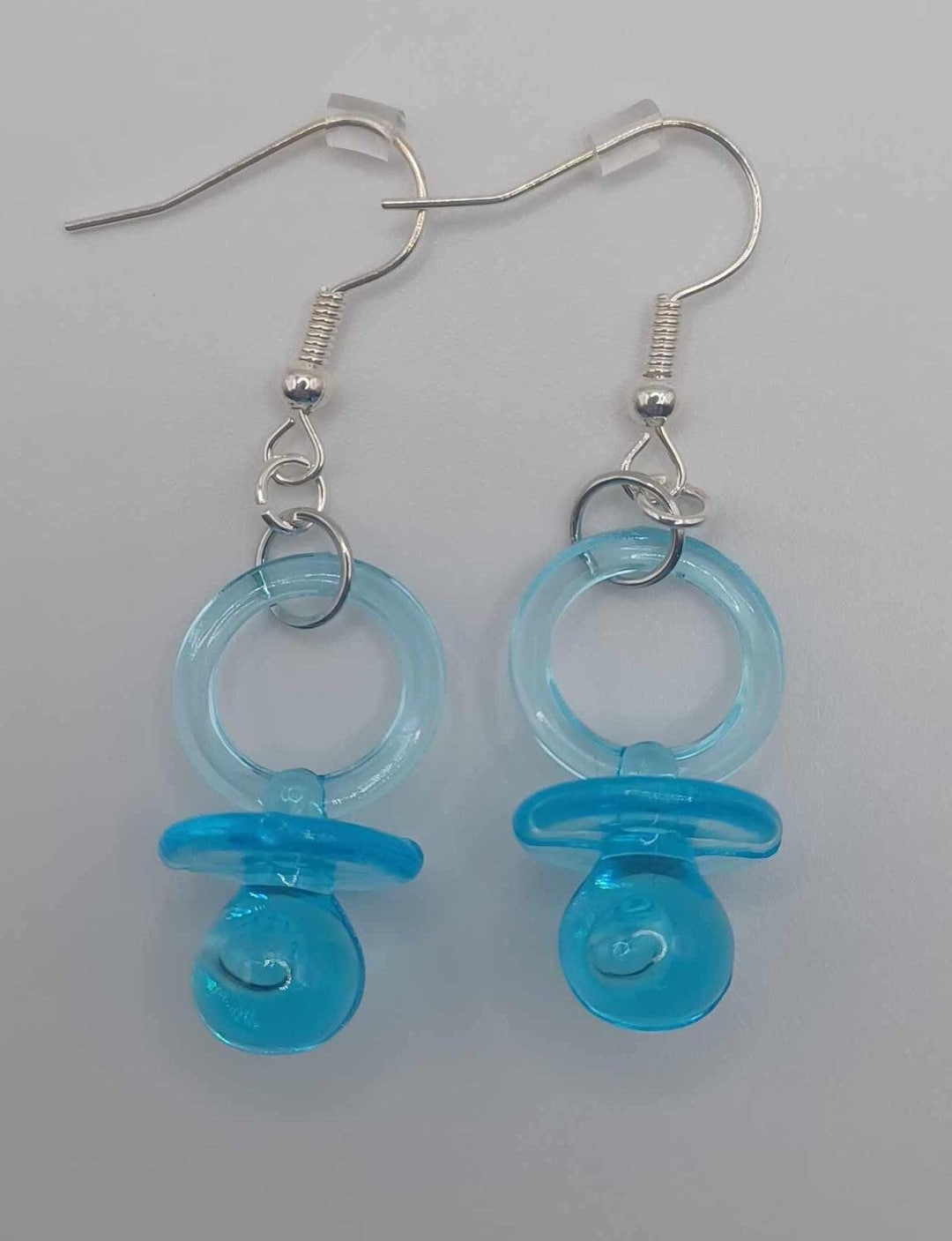 90s Baby Pacifier Earrings Small | 6 Colors - Etsy
