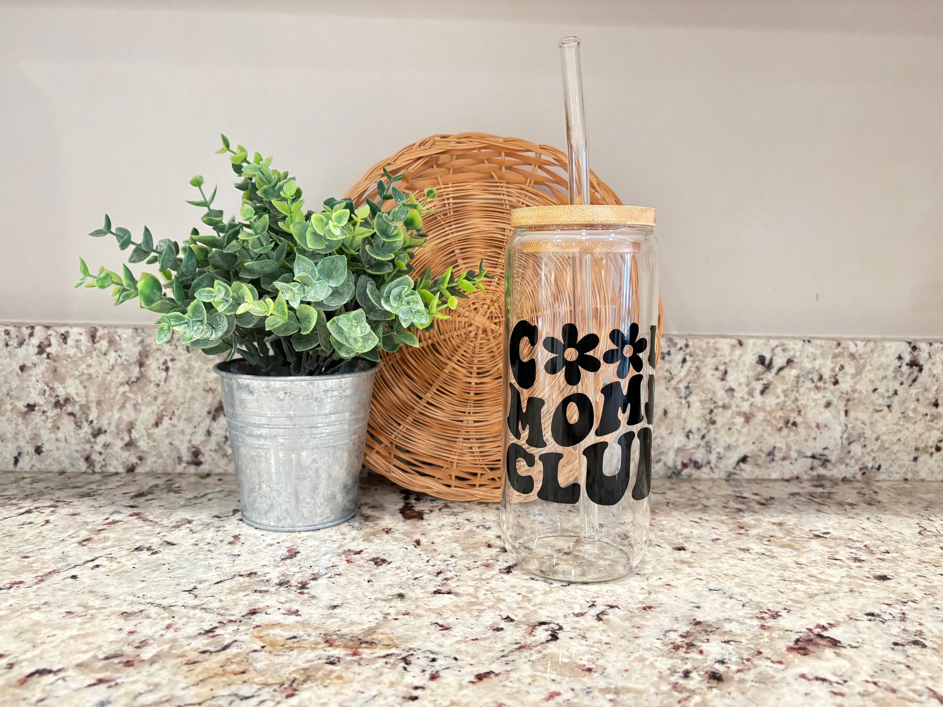 Libbey Glass Cup - "cool Moms Club" Design - Perfect Gift for Mothers ...
