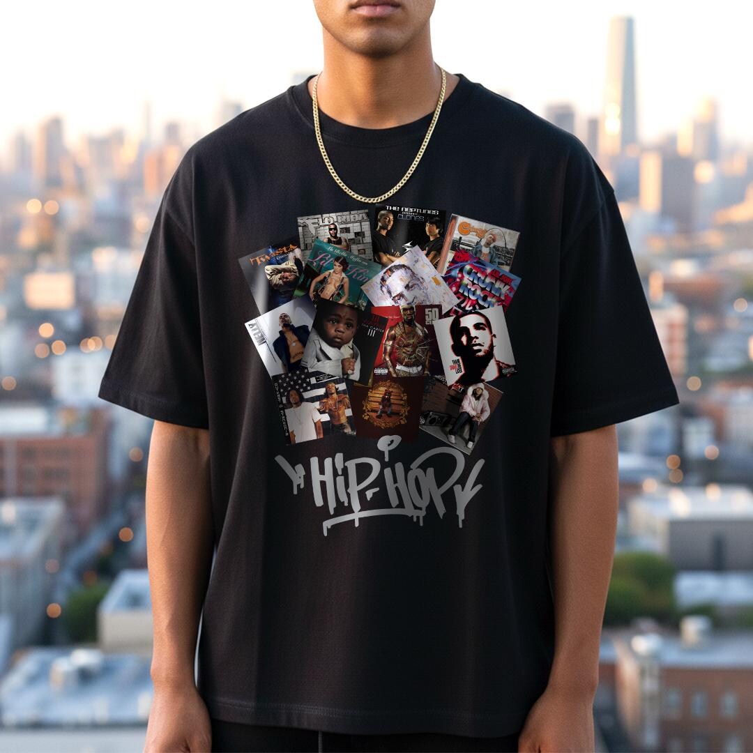 2000s Hip Hop Albums T-shirt: Y2K Rap Music Tee - Etsy