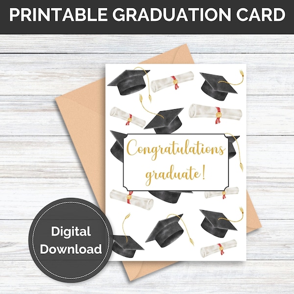 Funny Graduation Card, Printable Graduation Card, Quarantine Graduation ...