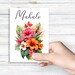 Printable Greeting Card Mahalo Hawaiian Greeting Card Thank You Card ...