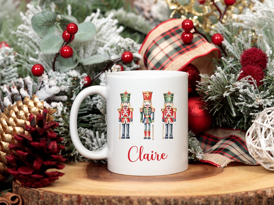Personalized Nutcracker Mug Custom Christmas Gift Nutcracker Ceramic ...