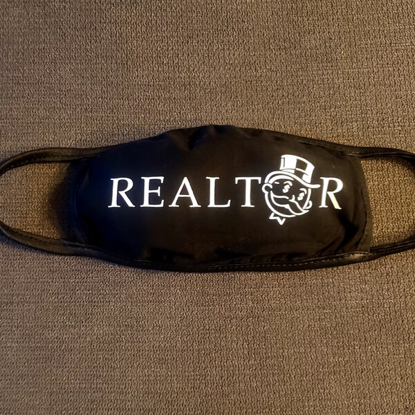 Realtor Mask - Etsy
