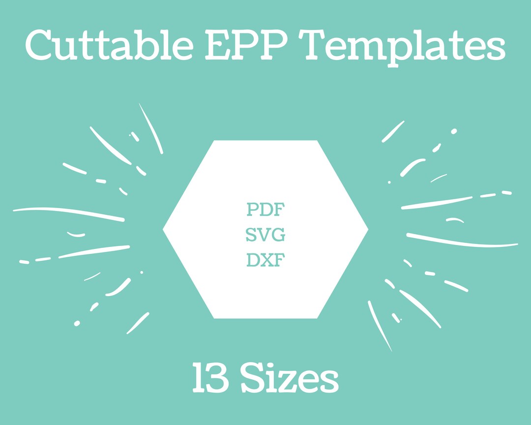 Machine Cuttable EPP Templates for Cutting Machines Instant Download ...