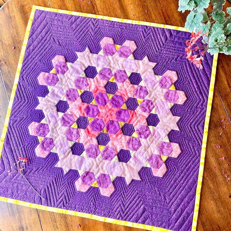 Digital EPP Pattern - Asterism Quilt Pattern - English Paper Piecing ...