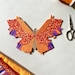 Medium Butterfly 3 Flowers & Butterflies EPP Skill-building Series ...