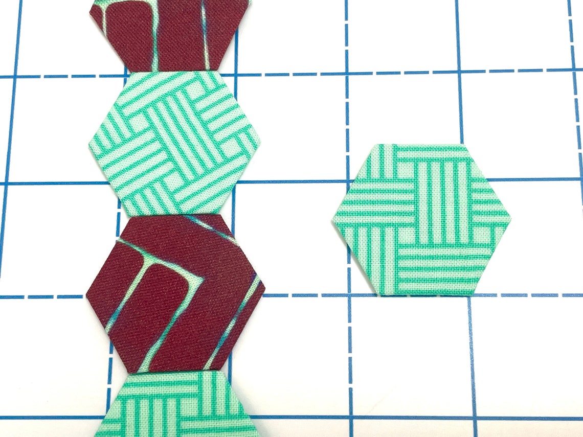 3/4 Inch Hexagon Paper Templates for English Paper Piecing, EPP ...