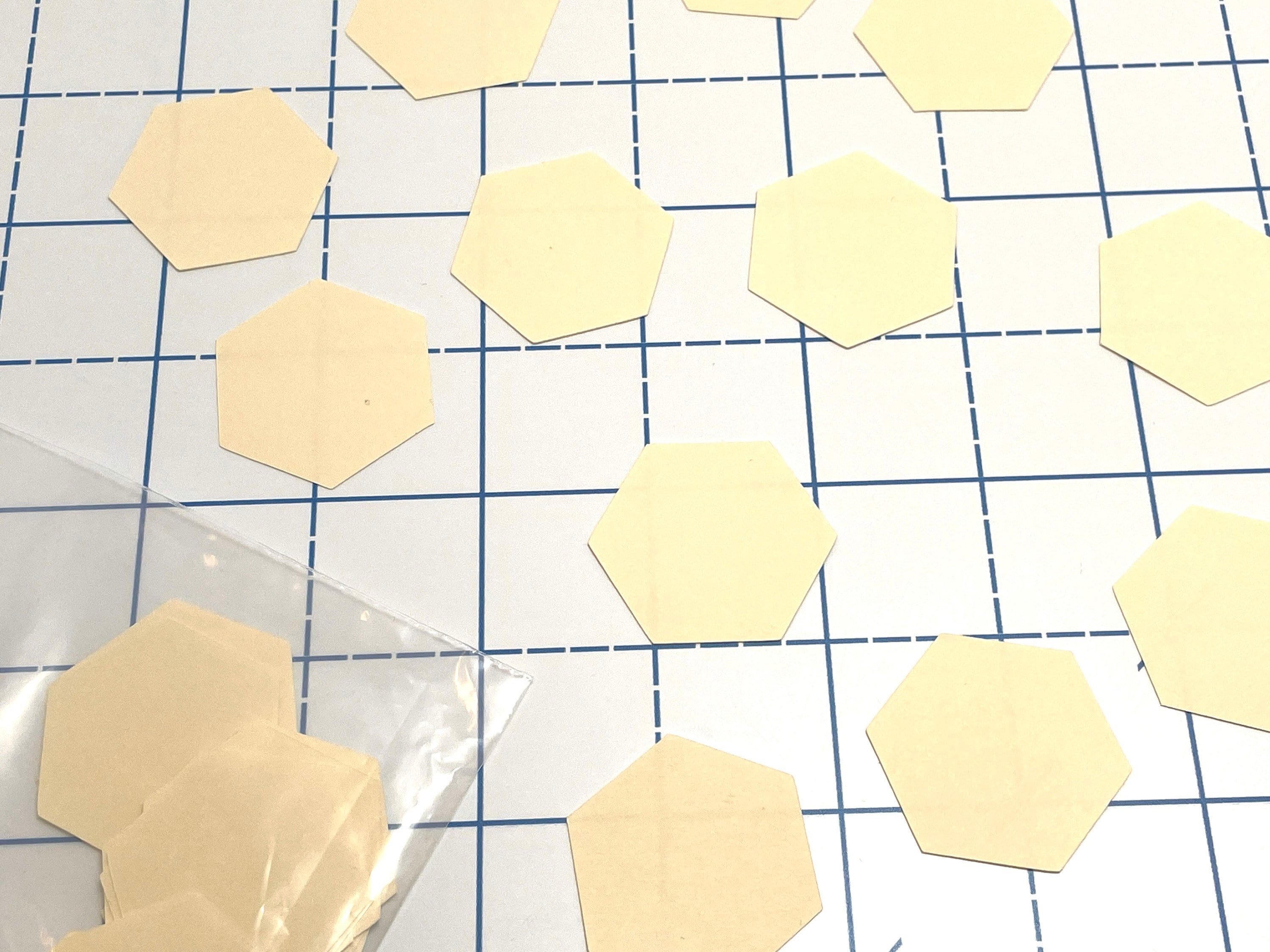 3/4 Inch Hexagon Paper Templates for English Paper Piecing, EPP ...