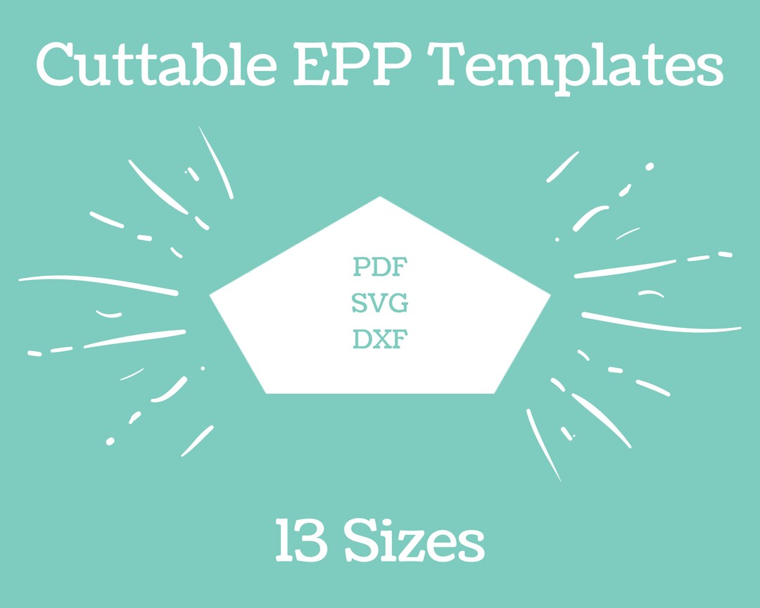 Machine Cuttable EPP Templates for Cutting Machines Instant Download ...