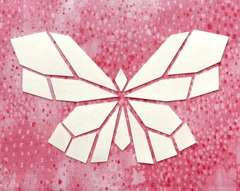 Medium Butterfly 3 Flowers & Butterflies EPP Skill-building - Etsy