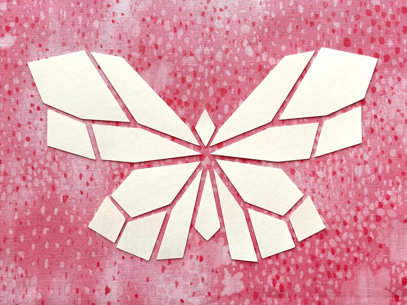 Medium Butterfly 3 Flowers & Butterflies EPP Skill-building Series ...