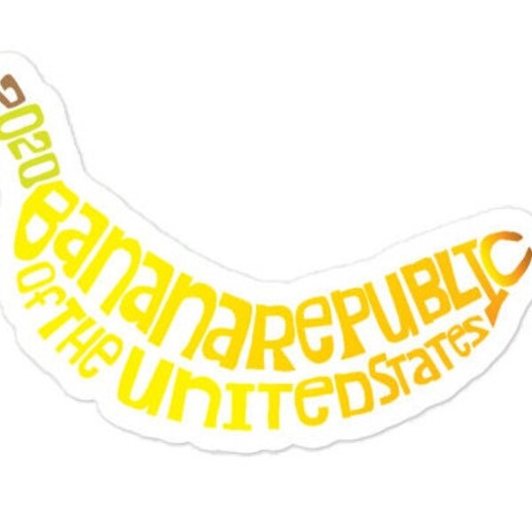 Banana Republic Flag - Etsy