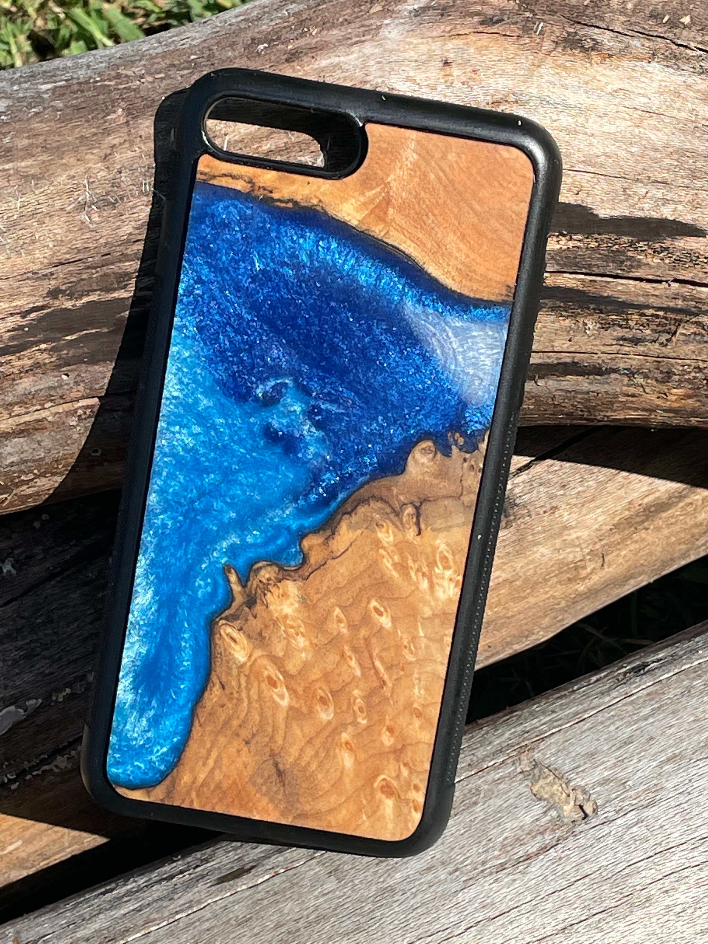 Handmade Custom Resin and Wood Phone Cases for Samsung - Etsy