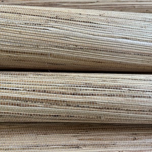 Natural Grasscloth Hemp Neutral Beige, a Natural Color Woven ...