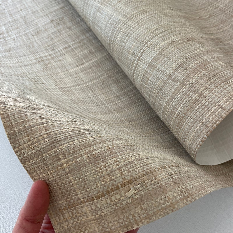 Burlap Wallpaper - Etsy