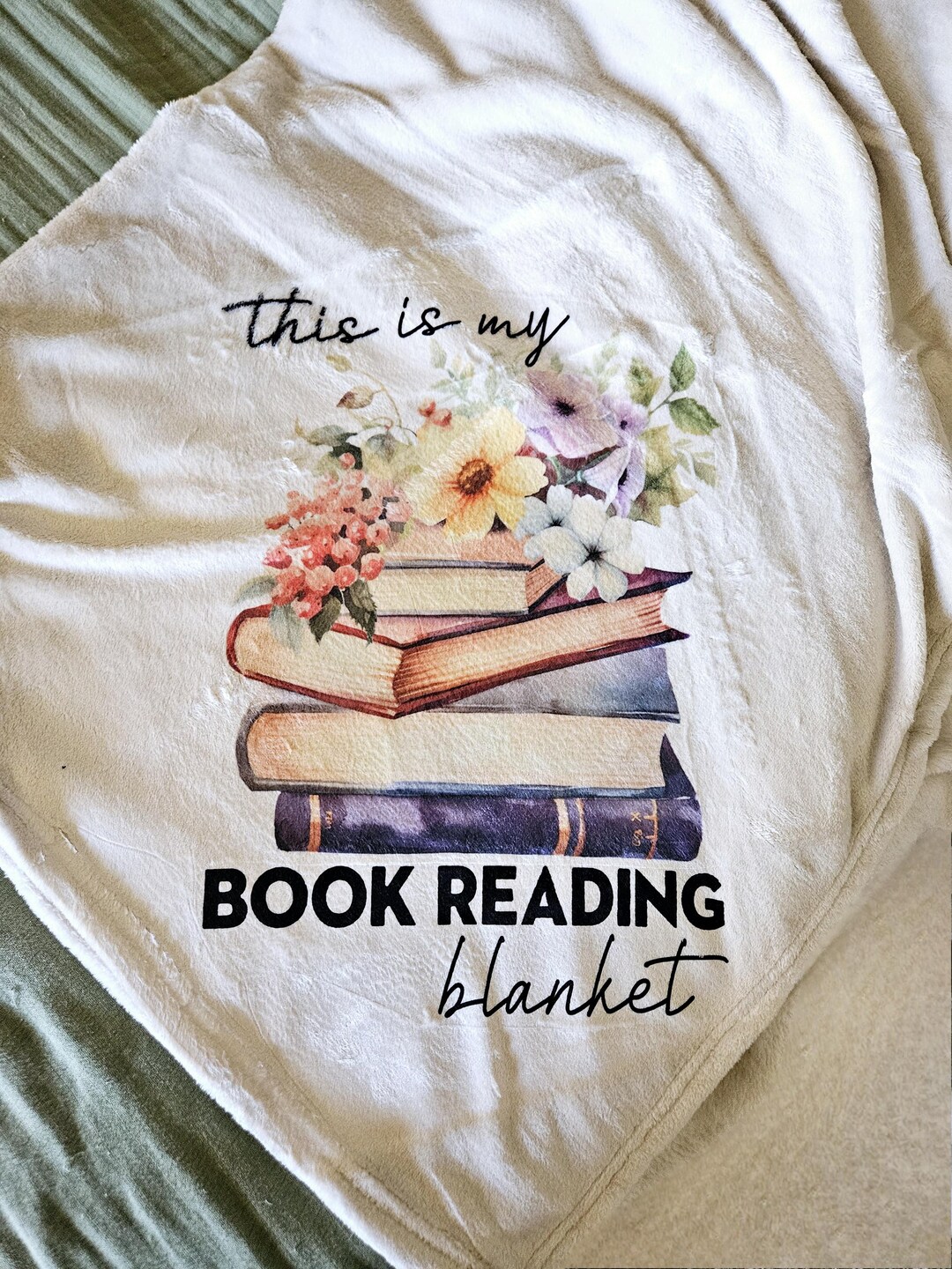Book Reading Blanket | Throw | Fleece | Soft | Bookish - Etsy