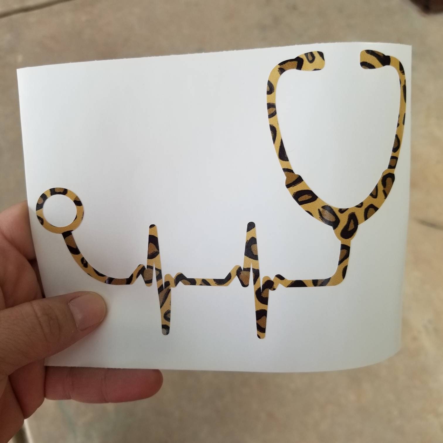 Stethoscope Decal Sticker for Nurses Doctors Medical - Etsy