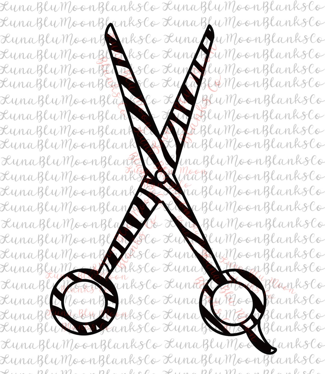 Zebra Scissor - Sublimation-digital DOWNLOAD PNG - Etsy