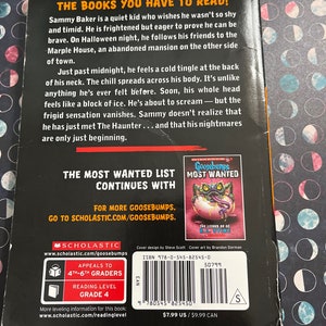 Goosebumps Horrorland When the Ghost Dog Howls - Etsy