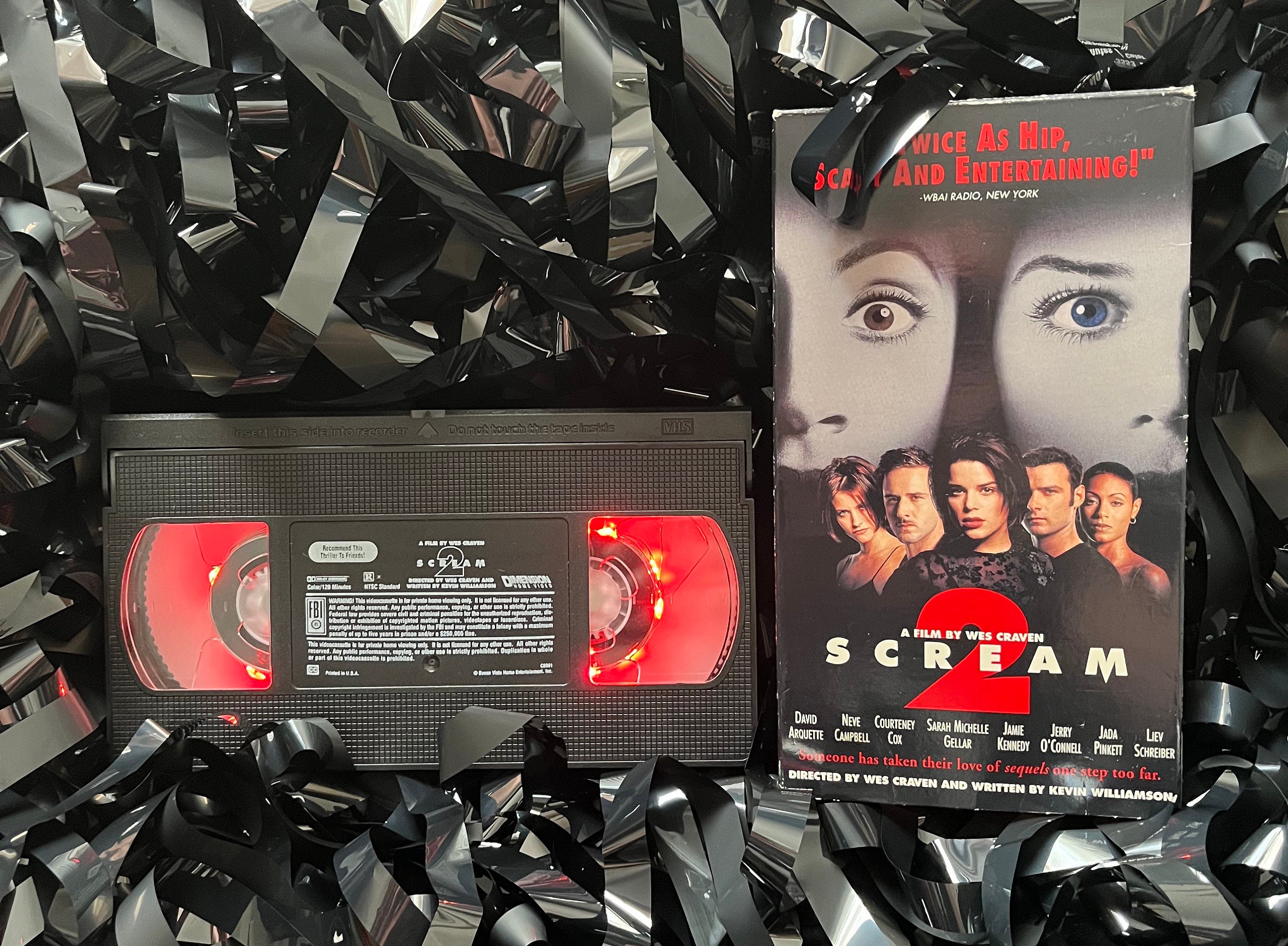 Scream 2 VHS Lamp - Etsy