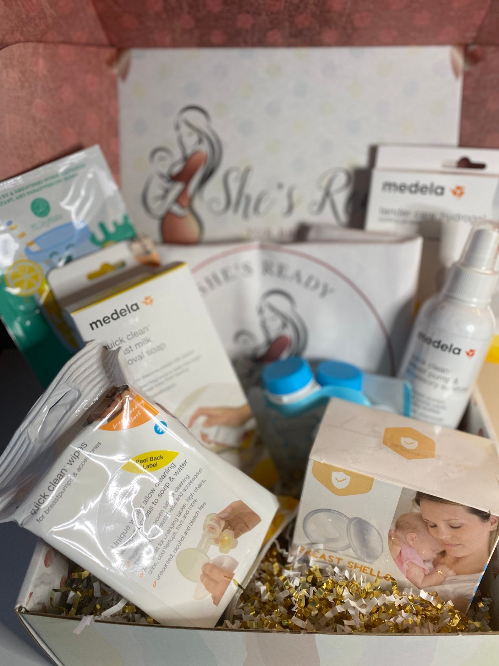 She's Ready for Breastfeeding | This Box Contains 4 Breastfeeding Items ...
