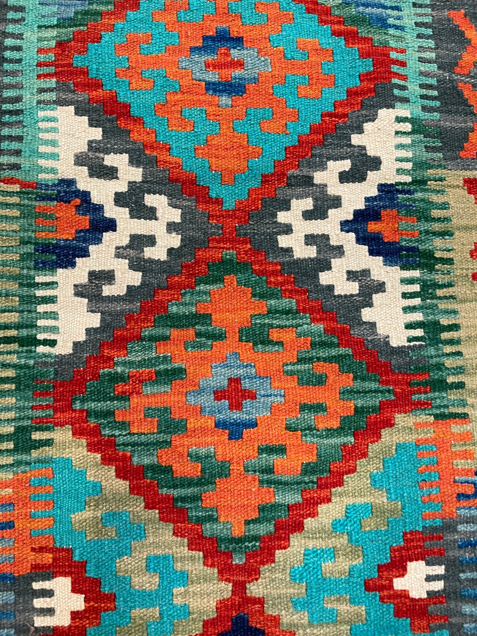 Kilim afghan fait main 292x83cm. 10x2.8ft. Old Traditional | Etsy