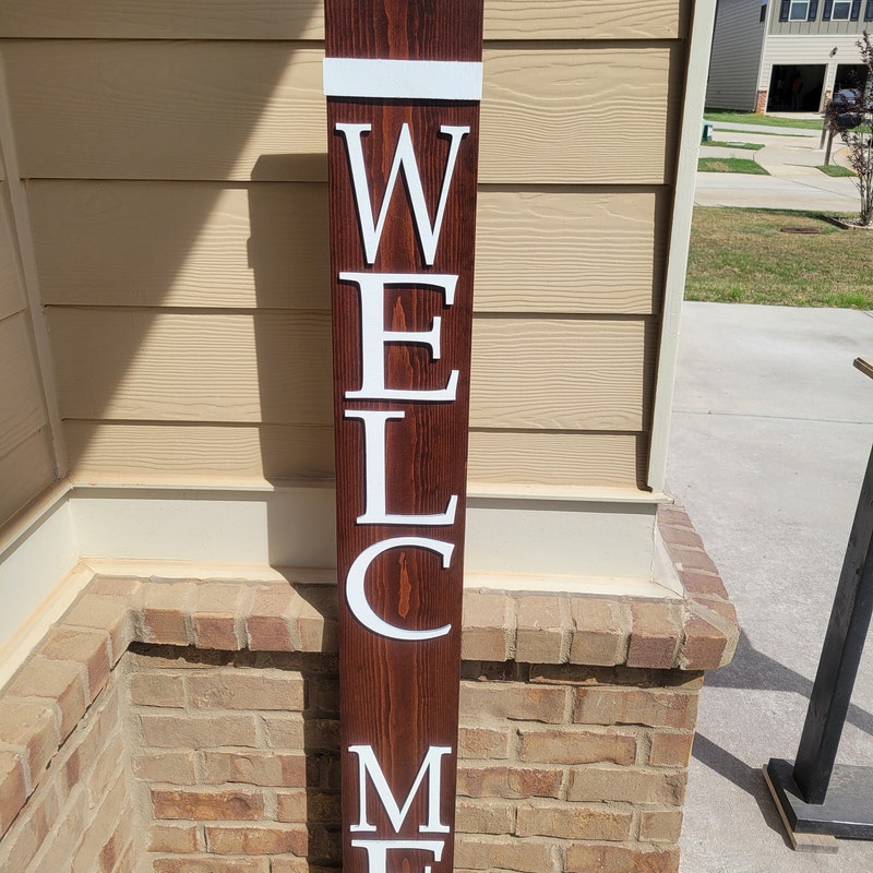 Interchangeable Welcome Sign - Etsy