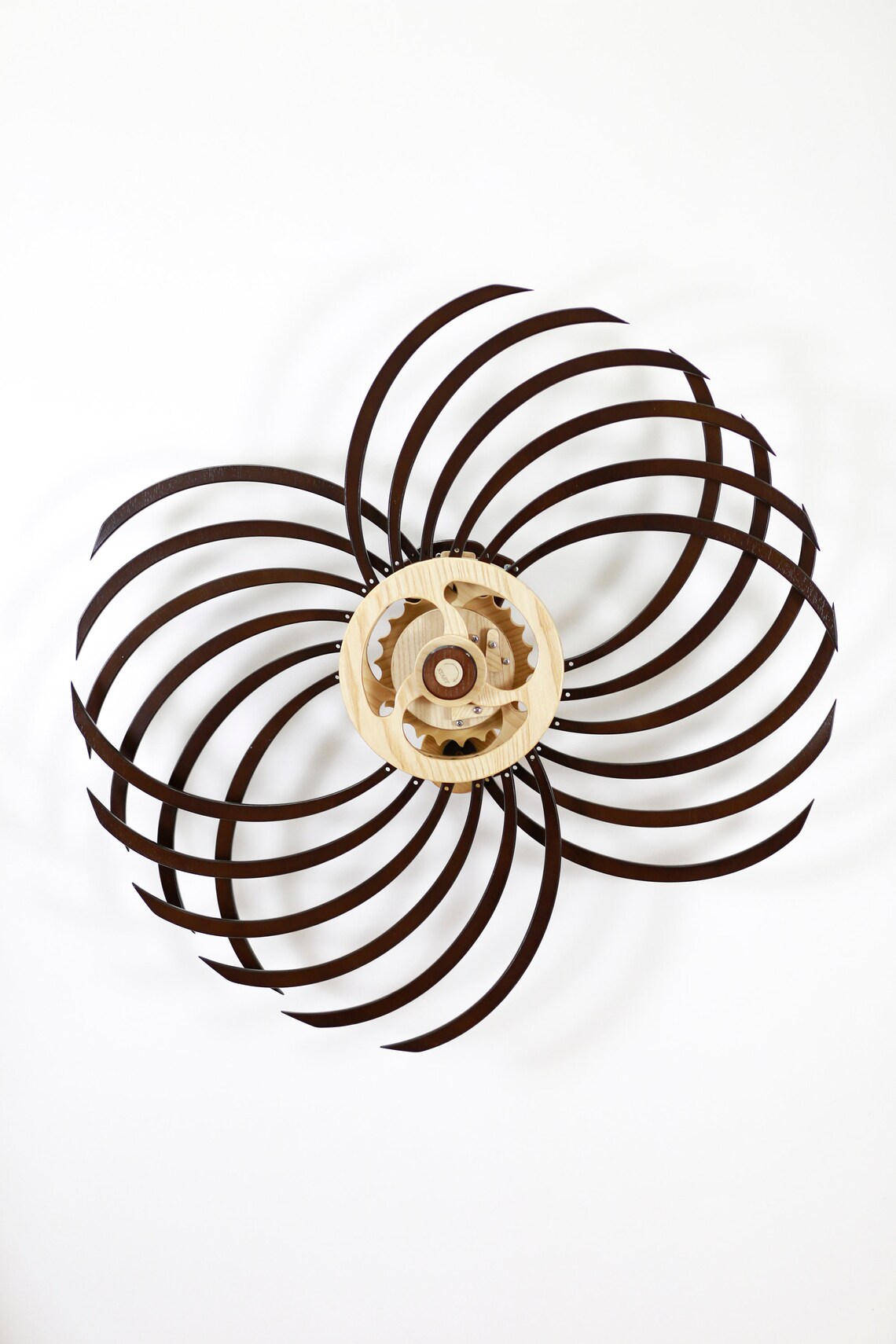 The Infinity Kinetic Sculpture Wooden Kinetic Sculpture Art - Etsy