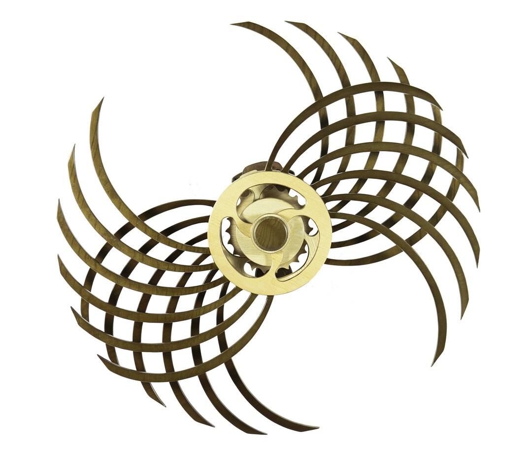 The Infinity Kinetic Sculpture, Wooden Kinetic Sculpture, Art for ...