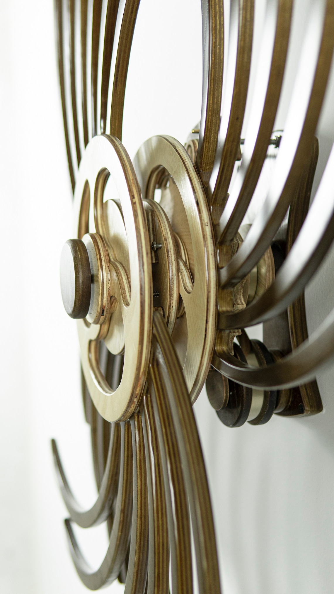 The Infinity Kinetic Sculpture Wooden Kinetic Sculpture Art - Etsy