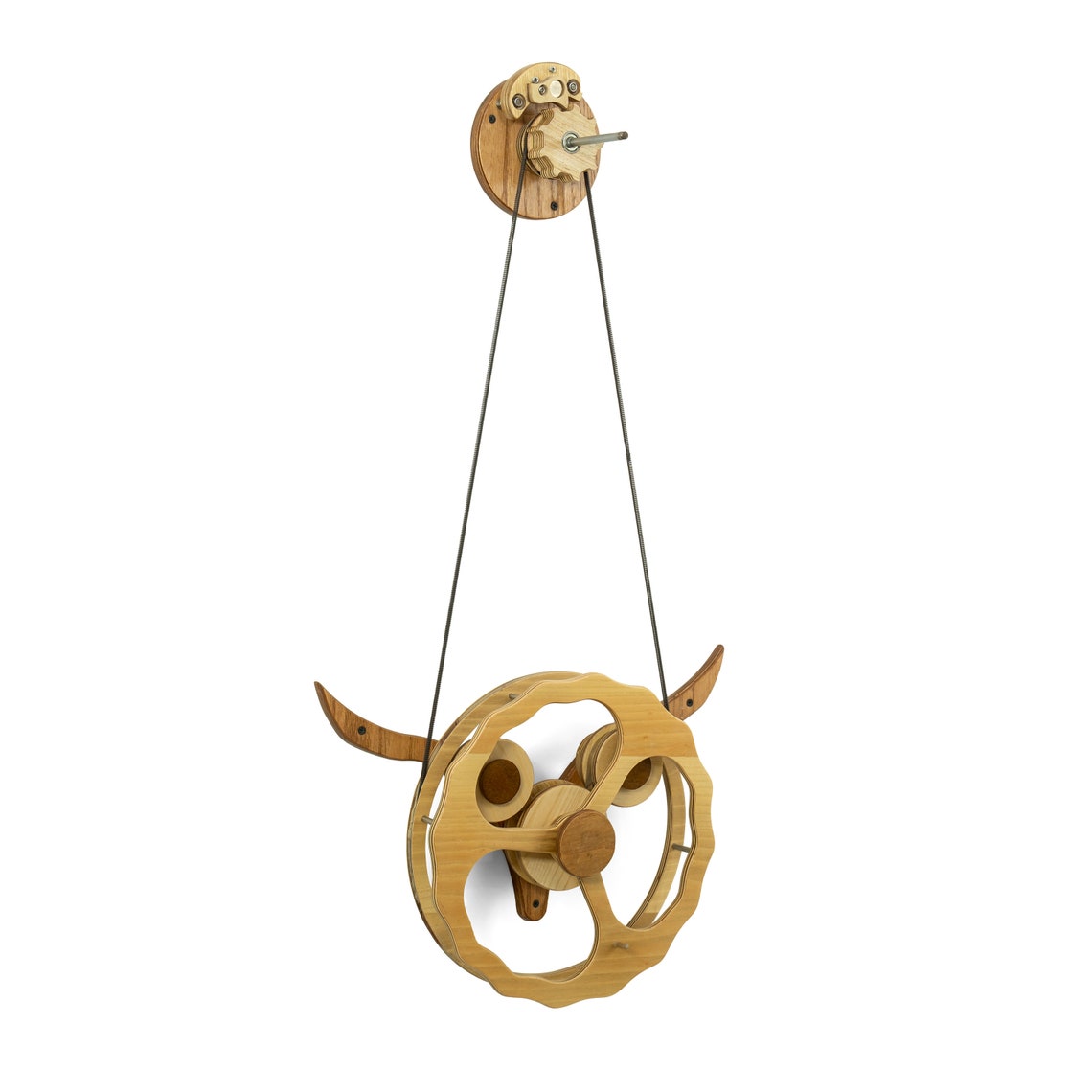 The Mandala Focus I - the Mandala Wooden Kinetic Sculpture - Wooden ...