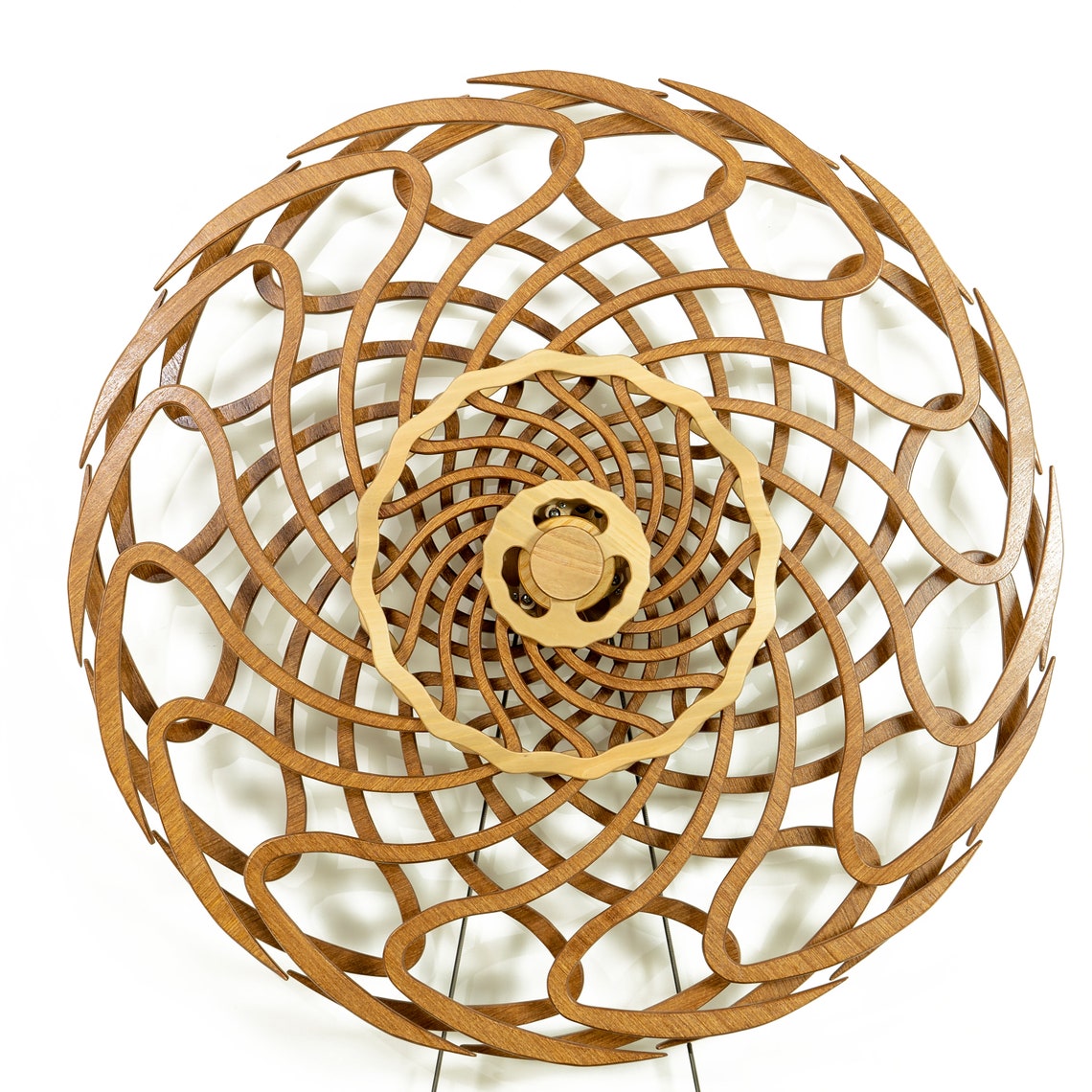 The Mandala Focus I the Mandala Wooden Kinetic Sculpture - Etsy