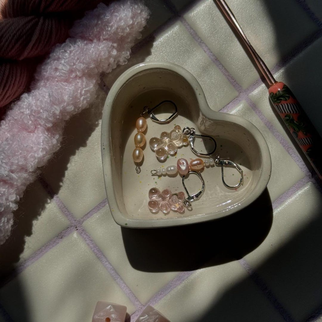 Champagne Pearls & Gummy Bears Stitch Markers - Etsy