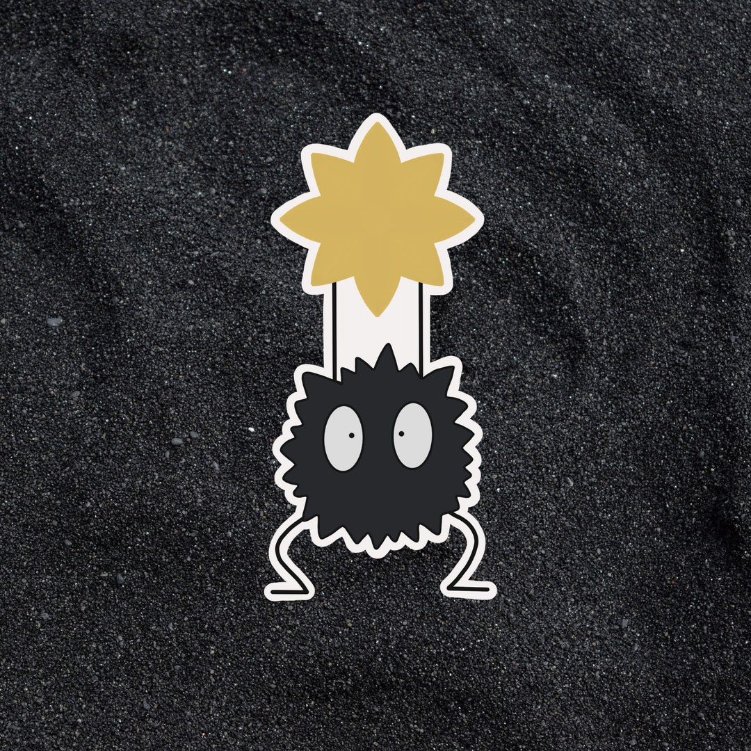 Soot Sprite Sticker - Etsy