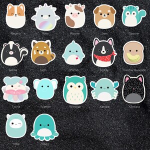 Squishmallow Stickers - Etsy