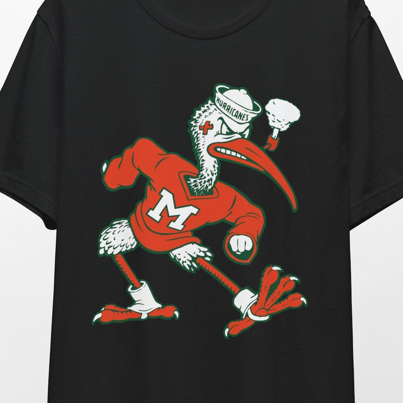 Miami Hurricane Ibis Tshirt - Etsy