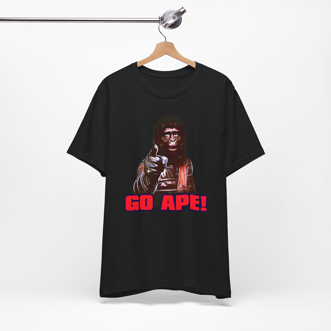 Planet of the Apes Go Ape! T-shirt, Cult Sci-fi Retro Vintage 1968 - Etsy